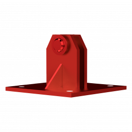 Pivoting Embedded base, Hot-galvanized + Painting 550 ULTRA tower