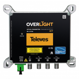 Overlight optical transmitter CWDM, Indoor use, 2SAT+DTT, 1310nm, Po 10dBm