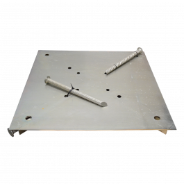 Surface plate 1x1m Zinc + RCP, for 450/550/450XL/550XL towers