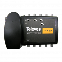 MiniKom F line broadband multiband amplifier 1 input: Return Path/VHF ...