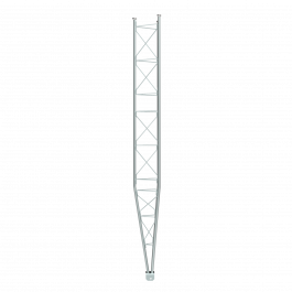 Lower section pivoting, Hot-galvanized 360 tower