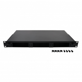 Splice Box for Rack 19" 1RU, up to 3 LGX modules