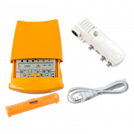 Kit: Low-gain mast amplifier and “F” Power Supply Unit Ref. 536021 ...