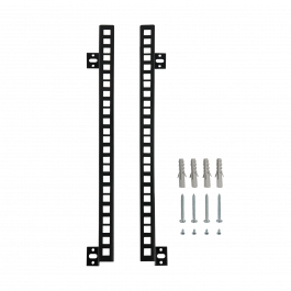 Rack frame from 10" to 19" 8RU