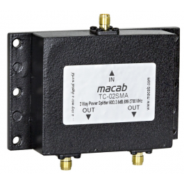 Splitter TC-02 SMA, 2 vägs 50 ohm, 3,5 dB, 698-2700 MHz Splitter SMA